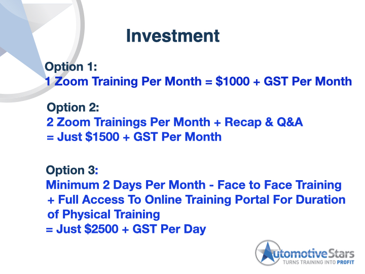 Solutions - Car Sales Training - Automotive Sales Techniques | The ...